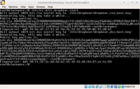 dropbear ssh server on slackware one of the hidden gems included in