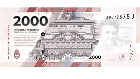 Así Será El Nuevo Billete De 2000 Que Anunció El Banco Central