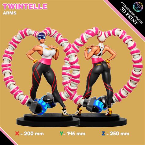 🎨 Twintelle Fan Art Stl・ 3d File For 3d Printing・cults