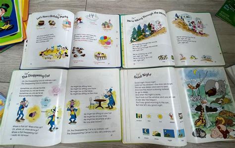 Disneys World Of English Sing Along 1 4 興趣及遊戲 書本 And 文具 小朋友書 Carousell