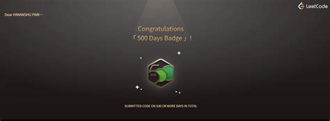 Himanshu Parihar On Linkedin 500daysofcode Leetcode Collegetocareer