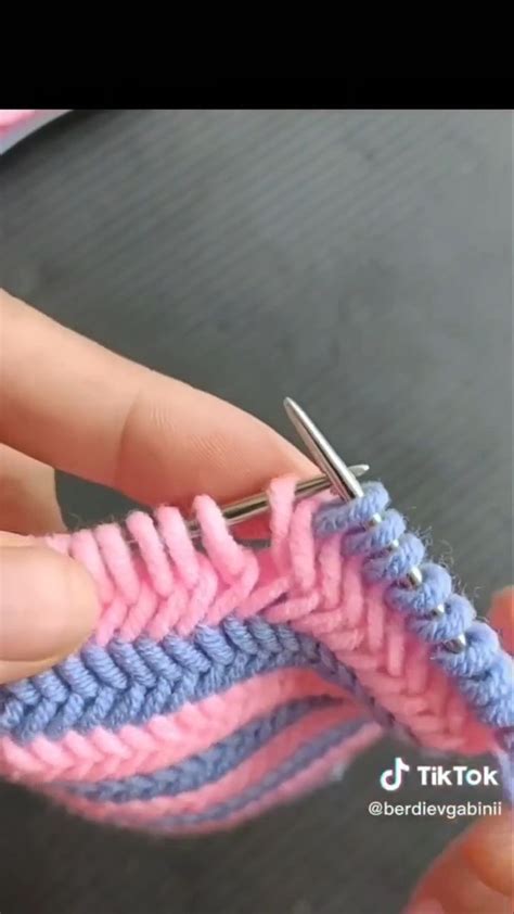 Елочка спицами узор для плотного полотна By Shkatulka Facebook