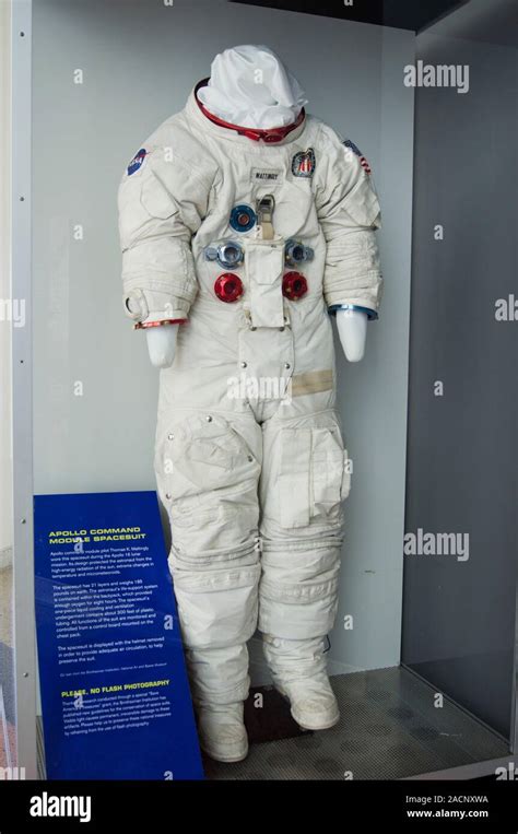 Thomas Mattingly S Apollo Spacesuit At California Science Center Los