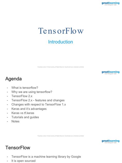 Introductiontotensorflow Pdf Information Technology Computer