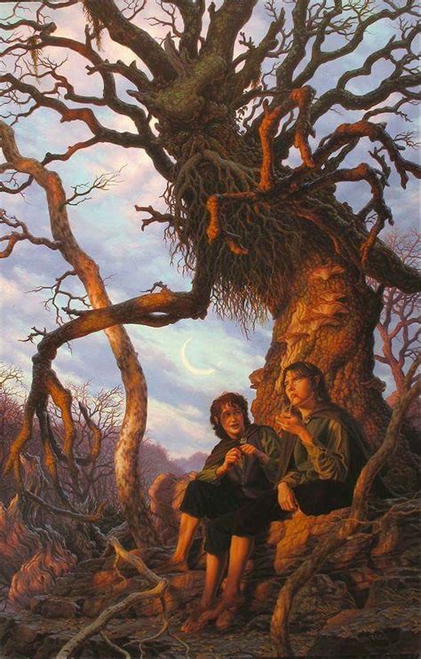 Merry Pippin And Treebeard Jrr Tolkien Tolkein Tolkien Tattoo Bilbo
