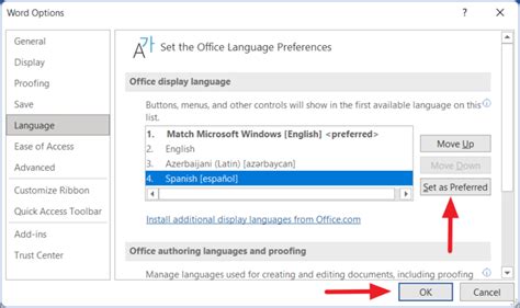 How To Change Language In Microsoft Word