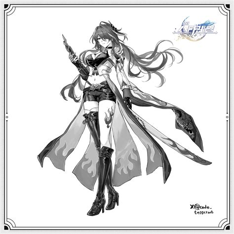 Acheron Honkai And 1 More Drawn By Fractalmagnolia Danbooru