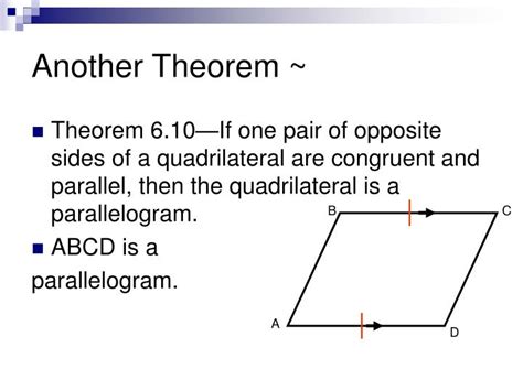 Ppt 63 Proving Quadrilaterals Are Parallelograms Powerpoint