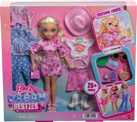 Barbie Dream Besties Festival Looks Doll