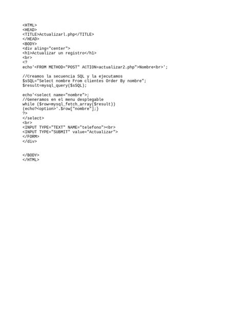 Bloc De Notas 4php Pdf