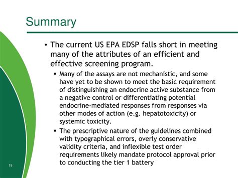 Ppt Edsp Test Guidelines And Guideline Modifications Powerpoint