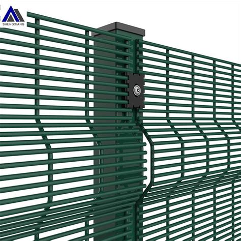 China Factory Powder Coated High Security Anti Climb Mesh 358 Fence