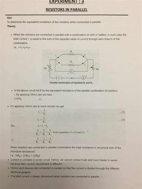 Aps Golconda Priyanka Gupta Class 10 Physics Experiment 1 2 And 3