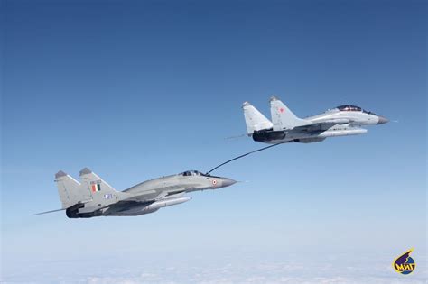 Mig 29kub Buddy Refueling An Indian Mig 29upg 1600x1066 Warplaneporn