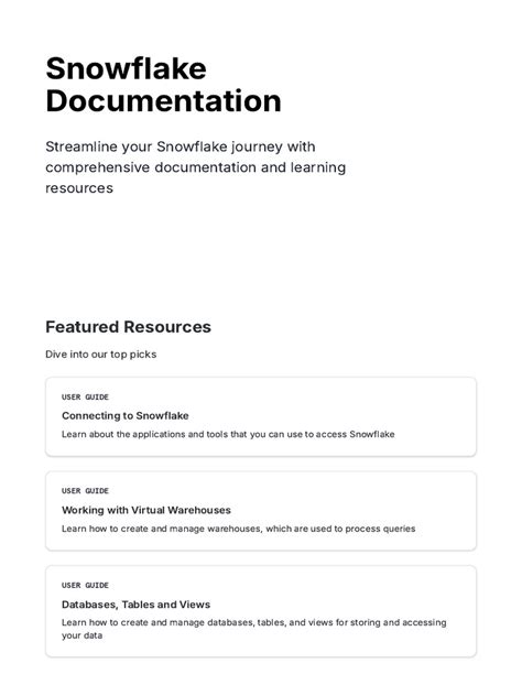 Snowflake Mastering Pdf Sql Databases
