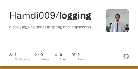 github hamdi009 logging display logging traces in spring boot