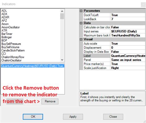 Installing And Configuring Currency Heatmap Indicator Quantum