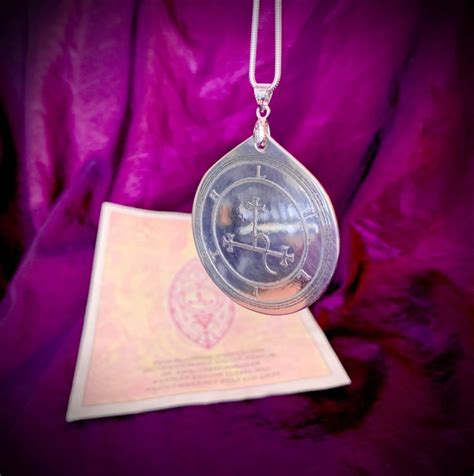 Sterling Silver Sigil Of Lilith Dæmonic Dreams Occult Books And Tools
