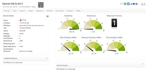 Manageengine Opmanager 126 Network Monitoring Software