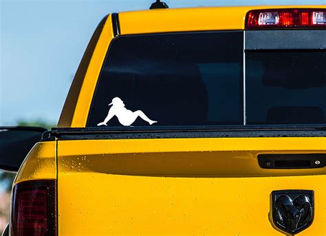 Mudflap Girl Dad Bod Premium Vinyl Decal Etsy