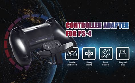 Semaiki Back Paddles For Ps 4 Controller Back Button Attachment