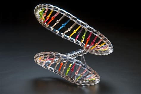 Premium Ai Image Dna Double Helix With Complementary Base Pairs Forming Unique Shape Created