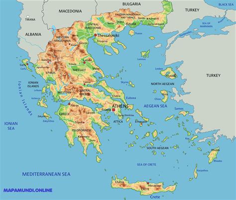 Mapas Grecia