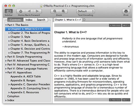 Read Chm A Simple And Intuitive Chm File Reader For Mac