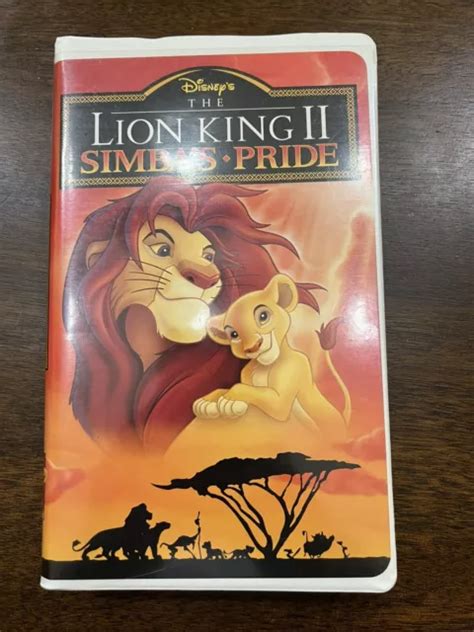 Disney The Lion King 2 Simbas Pride Vhs £464 Picclick Uk