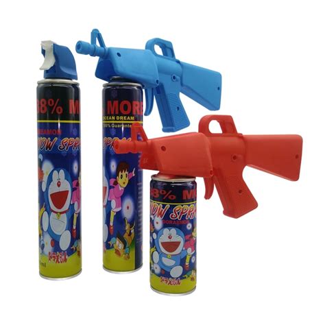 Party String Toy Gun Shooter Wedding Indoor Flying Snow Spray Party