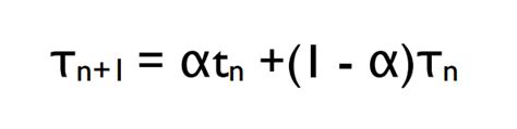 Using The Exponential Average Formula And The Example