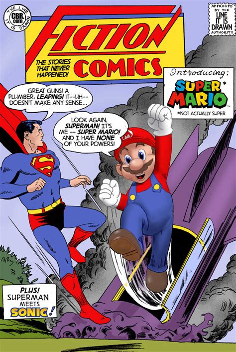 Tliid Mario Week On Action Comics 252 By Nick Perks On Deviantart