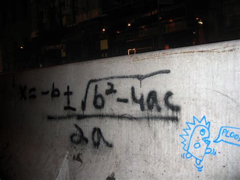 Quadratic Formula Graffiti