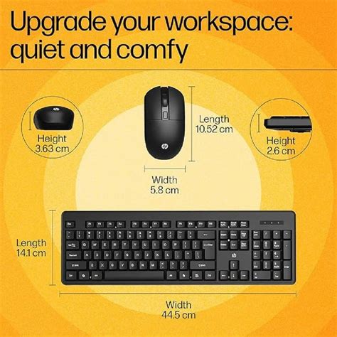 Hp Km200 Wireless Mouse Keyboard Combo At ₹ 1050 Piece Rajkot Id