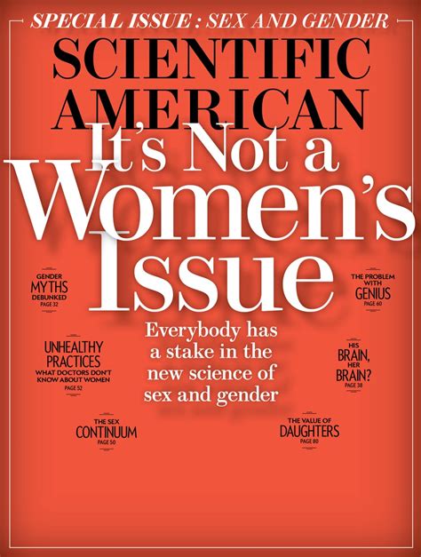 The New Science Of Sex And Gender Scientific American
