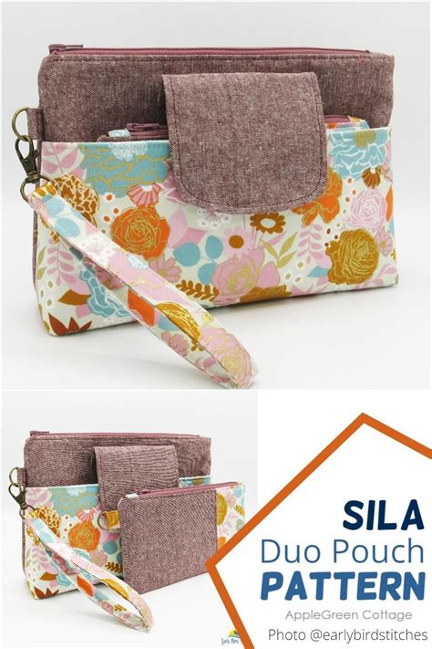 Flat Bottom Zipper Pouch Pattern The Sila Bag By Artofit
