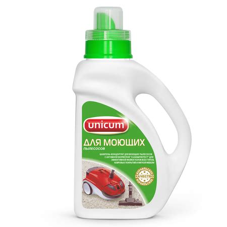 Чистящее средство UNICUM для моющих пылесосов 1л купить по цене 315 ₽ в ...