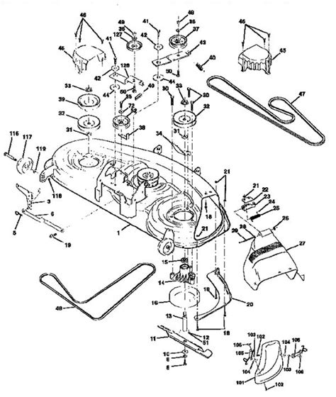 Craftsman Dlt 3000 Parts Diagram