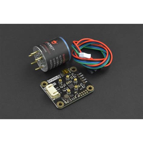 Gravity Factory Calibrated Electrochemical Co Sensor 0 1000 Ppm I2c
