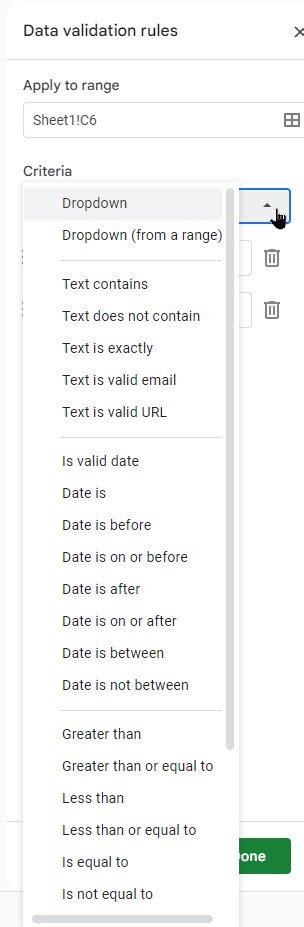 How To Make A Google Sheets Drop Down List GS Tips