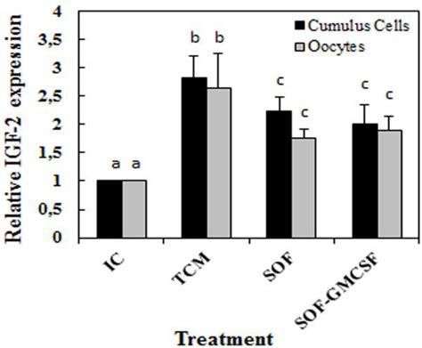 Relative Expression Of Igf 2 Gene Transcript Mean ± Sem In Bovine