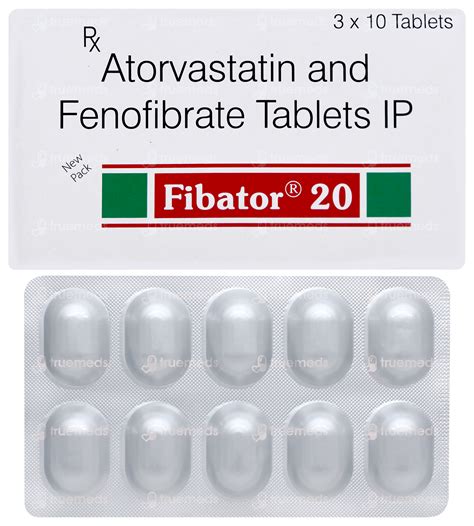 Fibator 20 145 Mg Order Fibator 20 145 Mg Tablet Online At Truemeds