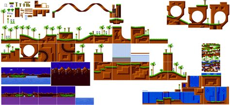 Sonic Background Sprite Sheet