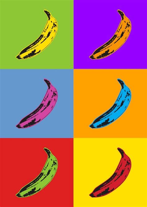 Banana Pop Art R Warholart
