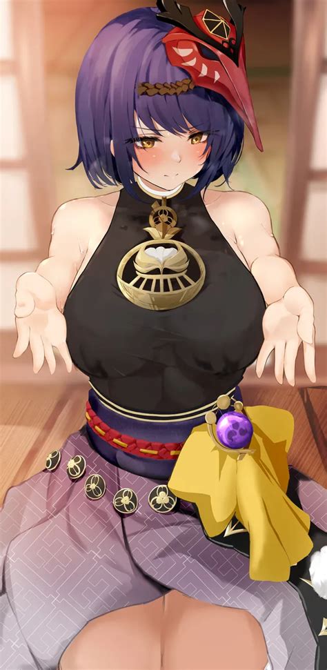 Cute Qiqi On A Beach Genshin Impact 2k Wallpaper Download