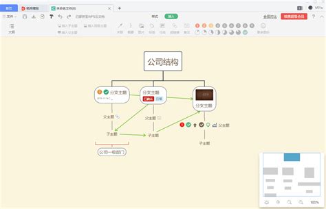3分钟学会wps思维导图制作
