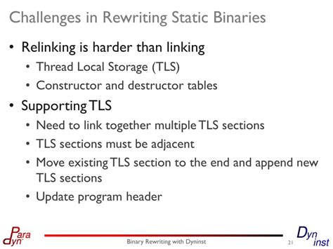 Ppt Binary Rewriting With Dyninst Powerpoint Presentation Free