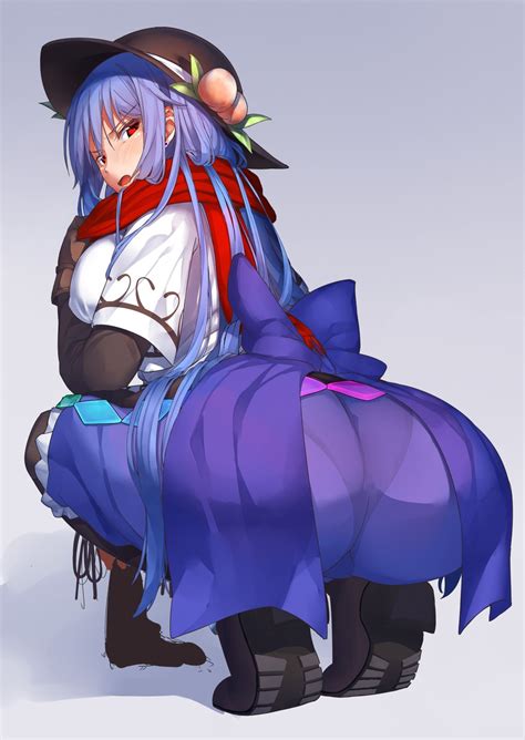 Hinanawi Tenshi Touhou Drawn By Neropaso Danbooru