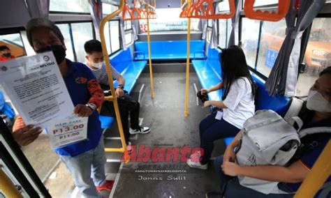 Ltfrb Susuyurin Mga Bus Jeep Na Walang Fare Matrix