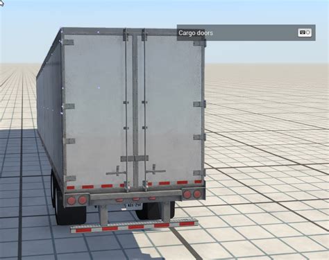 Is There A Way To Open The Rear Doors On The Dry Van Trailer Beamng